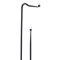 China Simplicity Metal Detachable Standing Double Tier Bathroom Toilet Tissue Rack & Paper Towel Holder Organization Storage Shelf for sale