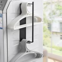 China Side Installation of Magnetic Washing Machine Organizer Large Capacity Rack Bathroom Towel Storage Hook Traceless Hanger for sale
