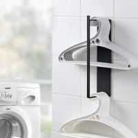 China Side Installation of Magnetic Washing Machine Organizer Large Capacity Rack Bathroom Towel Storage Hook Traceless Hanger for sale