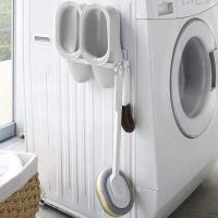 China Side Installation of Magnetic Washing Machine Organizer Large Capacity Rack Bathroom Towel Storage Hook Traceless Hanger for sale
