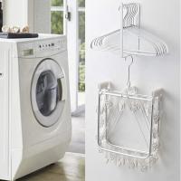 China Side Installation of Magnetic Washing Machine Organizer Large Capacity Rack Bathroom Towel Storage Hook Traceless Hanger for sale