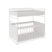 China Bathroom Kitchen Stackable Double-layer Pull-out Storage Basket Spice Rack Basket  Under Sink Organizer Bathroom Shelf for sale