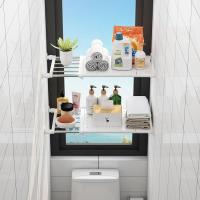 China Retractable Expandable Move Free ABS Plastic Containers Panel Bathroom & Kitchen Multifunction Shelf Under Sink Organizer for sale