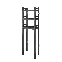 China 2021 New Large-capacity Multi-layer Metal Washing Machine Rack Storage Rack Shelf for sale