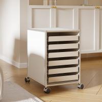 China Home Metal Modern Storage Cabinet with Drawers Under-desk Multi-functional Trolley Living Room File Storage Movable for sale