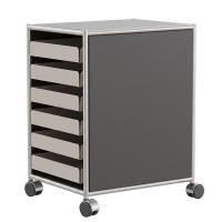China Home Metal Modern Storage Cabinet with Drawers Under-desk Multi-functional Trolley Living Room File Storage Movable for sale