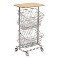 China 304 Stainless Steel JZX ZX-KP Modern Transparent Laundry Basket with Lid and Legs for Baby Underwear Storage for sale