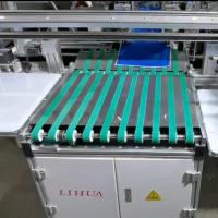 China 5000r/min Microfiber Towel Making Machine with Cloud Rail Suction Cup Material Retrieval for sale