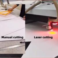 China Lihua camera scanning system curtain making machine Gardinen kopf herstellungs ausrustung curtain head cutting equipment for sale