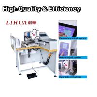 China Electronic Operation Lihua Digital Touch Screen Automatic Pleating Machine at Discount for sale
