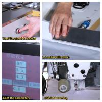 China Adjustable Stitch Length Double-Sided Hemming Sewing Machine by Lihua Weighing 450 KG for sale