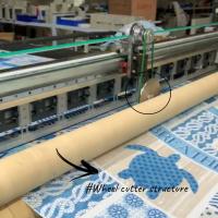China Lihua Mesin pemotong kain computer controlled cutting machine industrial textile horizontal cutting tension type equipment for sale