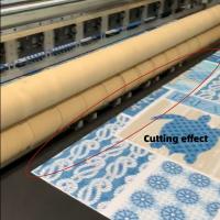 China Lihua Mesin pemotong kain computer controlled cutting machine industrial textile horizontal cutting tension type equipment for sale