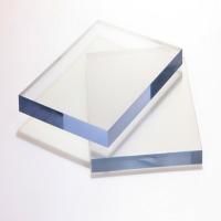 China 3mm Clear Polycarbonate Solid Sheet UV Protection Impact Resistant for sale