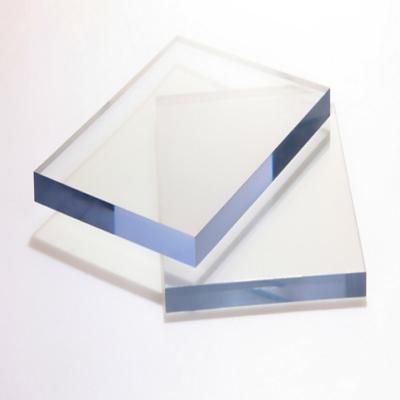 China 3mm Clear Polycarbonate Solid Sheet UV Protection Impact Resistant for sale