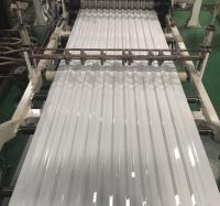 China Polycarbonate Corrugated Sheet 0.7-2.5mm Thickness with 12-95% Light Transmission for Greenhouse Roofing for sale