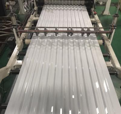 China Polycarbonate Corrugated Sheet 0.7-2.5mm Thickness with 12-95% Light Transmission for Greenhouse Roofing for sale