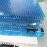 China Fire Retardant PC Honeycomb Hollow Sheet with B1 Rating, 40-82% Light Transmission and -40°C to 120°C Temperature Range for sale