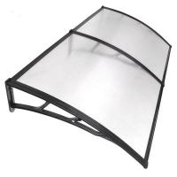China Polycarbonate Canopy 1000x1200mm with 88% Light Transmission - 20 Year Warranty & Typhoon Resistance for sale