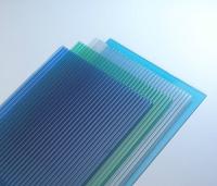China Polycarbonate Roofing Sheets 4-18mm Thickness with 88% Light Transmission and B1 Flame Rating for sale