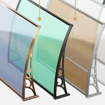 China 3mm-10mm Thickness PC/PP Transparent Roofing Sheets - 600mm to 1000mm Widths with Category 12 Typhoon Resistance for sale