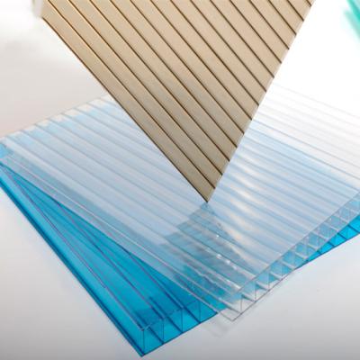 China UV Resistant 8mm Polycarbonate Hollow Sheet - 2100mm Width for Greenhouse & Agricultural Applications for sale