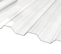 China 10mm Corrugated UV Roofing Panels for Greenhouse - 0.7-2.5mm Thickness, 760-1050mm Width Options for sale