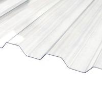 China UV Protection 0.8mm Polycarbonate Corrugated Roofing Sheet - 760-1050mm Width, -40°C to 120°C Temperature Range for sale