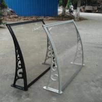 China DIY Outdoor Window Awning Canopy with Polycarbonate Clear Sheet - 80% Light Transmission, 600-1500mm Sizes for sale