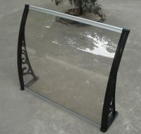 China Plastic or Aluminum Frame Polycarbonate Awning Canopy with CE Certification for sale