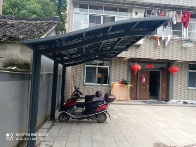 China DIY Polycarbonate Carport with Aluminum Structure - Typhoon 12 Wind Resistant, 30-Year Warranty, Custom Sizes for sale
