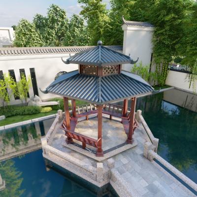 China Customizable Aluminum Chinese Pavilion 3m-10m with Pagoda Roof and 10-15 Year Warranty for sale