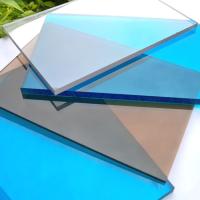 China PC Solid Sheet 1220mmx2440mm 2100mmx5800mm with 88% Light Transmission and 10-Year Warranty for sale