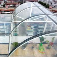 China 1.22m Clear Polycarbonate Solid Sheet - 90% Light Transmission, 200x Stronger Than Glass, -40°C to 120°C Temperature Range for sale
