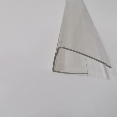 China 4mm-16mm U Profile Polycarbonate Edge Trim - UV Stabilized for Greenhouse & Construction Applications for sale