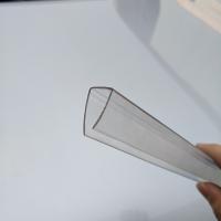 China 4-16mm Thickness 6m Length Polycarbonate U Profile for Edge Protection - UV Stabilized, Multiple Sizes Available for sale