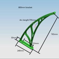 China Adjustable Plastic Bracket 600-1500mm for DIY PC Canopy Awning 50kg Load for sale