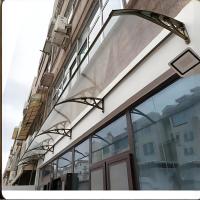 China 2.5mm-5.0mm Polycarbonate Window Awning with 120 km/h Wind Load and -40°C to 120°C Temperature Resistance for sale