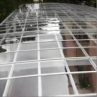 China 1.2g/cm³ Solid Polycarbonate Roofing Sheets with UV Protection - 1.5mm to 12mm Thickness, 88-92% Light Transmission for sale