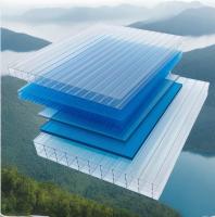 China UV Protective B1 Fire-Rated Polycarbonate Hollow Sheet 3-20mm Thickness 2.1x5.8m Size for sale