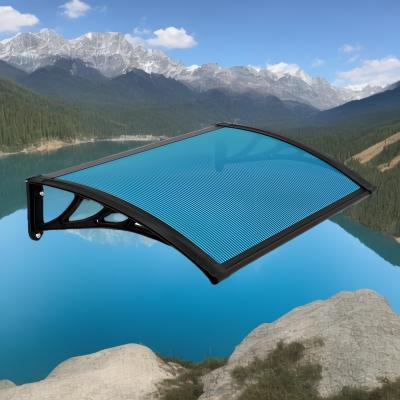 China Impact Resistant Polycarbonate Window Awning 2mm-6mm Thickness UV Protection for sale