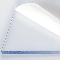 China 8mm Clear Polycarbonate Sheet 250x Impact Resistant Safety Glazing Protective Barrier for sale