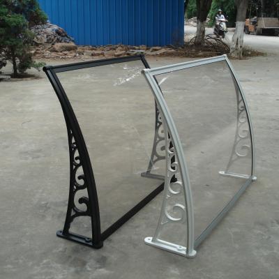 China Long-Lasting Polycarbonate Solid Sheet Awning with Resistance to Yellowing Cracking and Fading PC Canopy for sale