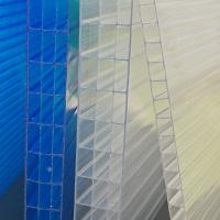 China High Performance 16mm Four Layer Polycarbonate Sheet Multi-Wall Design For Thermal Insulation And Impact Resistance for sale