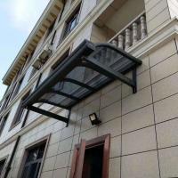 China Customizable Aluminum Frame Polycarbonate Roofing Canopy - 10-20 Year Lifespan, 200x Impact Resistance for sale
