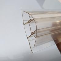 China Customizable Lightweight Polycarbonate Sheet Connector H and U Profile - High Impact Resistance, Temperature Range -40°C to 120°C for sale