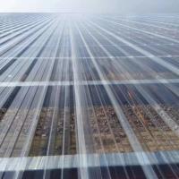 China Polycarbonate Corrugated Skylight Sheet 0.8mm-2.8mm Thickness with 78% Light Transmission and B1 Fire Rating for sale