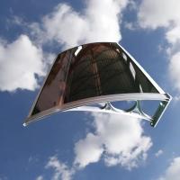 China Noise Reduction Solutions Polycarbonate Sail Material At Aluminum Bracket for sale