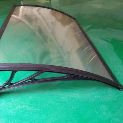 China 2.5mm Solid Sheet Or  5.0mm Hollow Sheet PC Canopy For Reducing Noise Polycarbonate Sail Material for sale