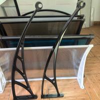 China Aluminum Alloy Bracket for DIY Awnings 600mm 800mm 1000mm Polycarbonate Support for sale